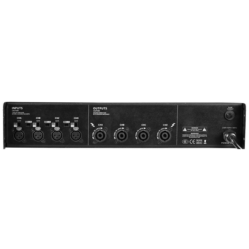 Beta 3® XA4.14 2U 4 x 1700W Power Amplifier | OmniSistem